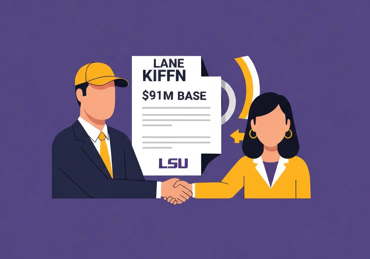 Lane Kiffin Signs Seven‑Year $91M Deal with LSU | Insight Sports