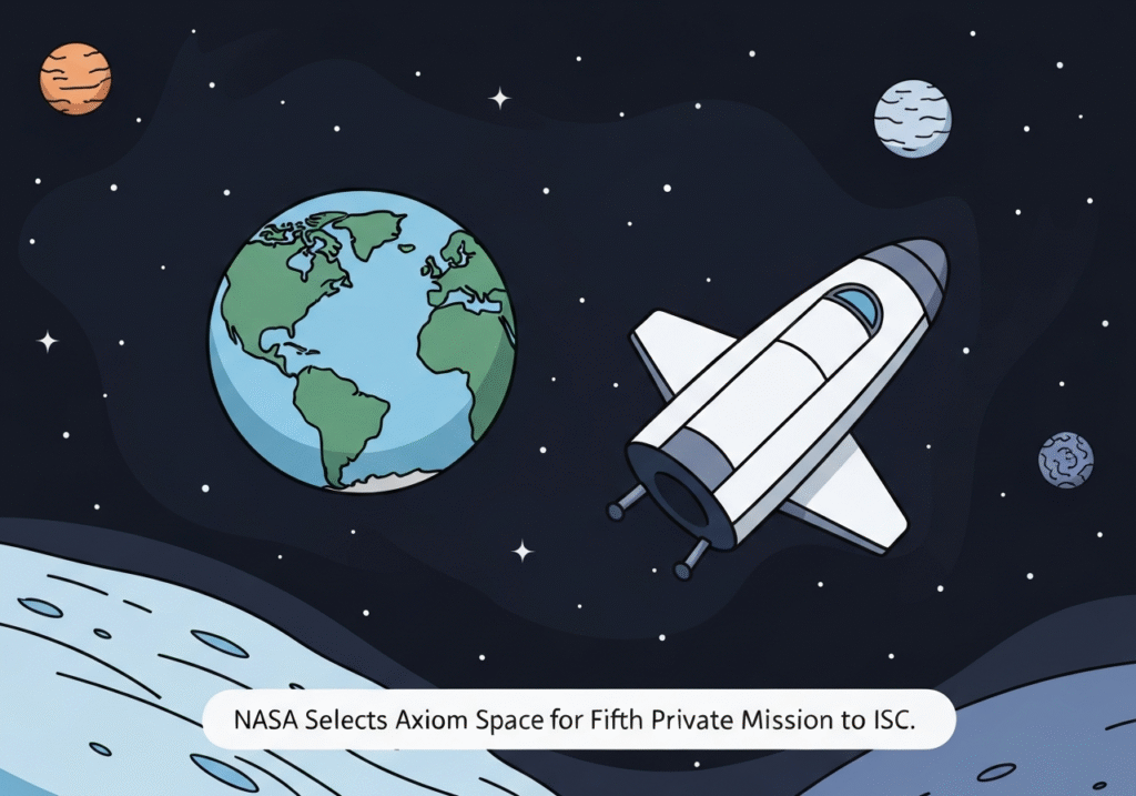 NASA Selects Axiom Space for Fifth ISS Mission | SpaceBrief