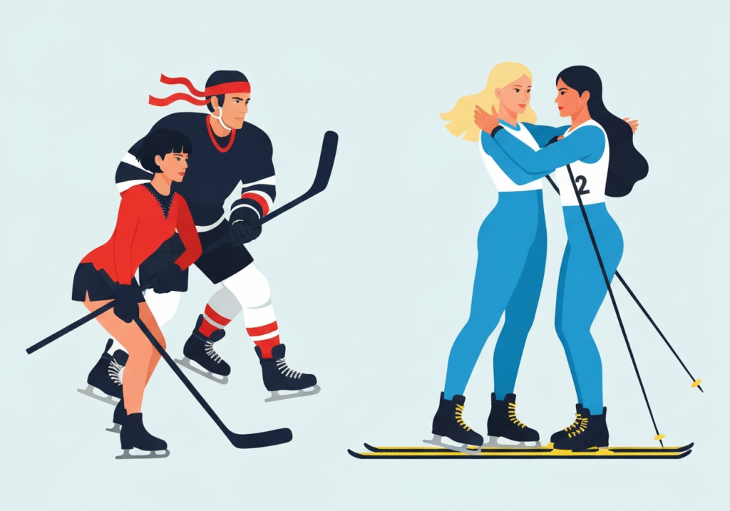 2026 Winter Games Power Couples — Sports Ledger